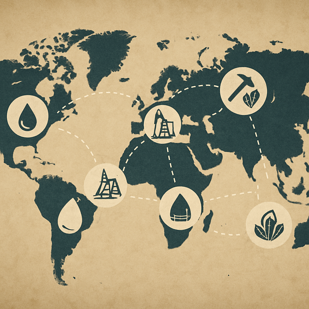 Natural Resources in Geopolitics: Water Energy Minerals